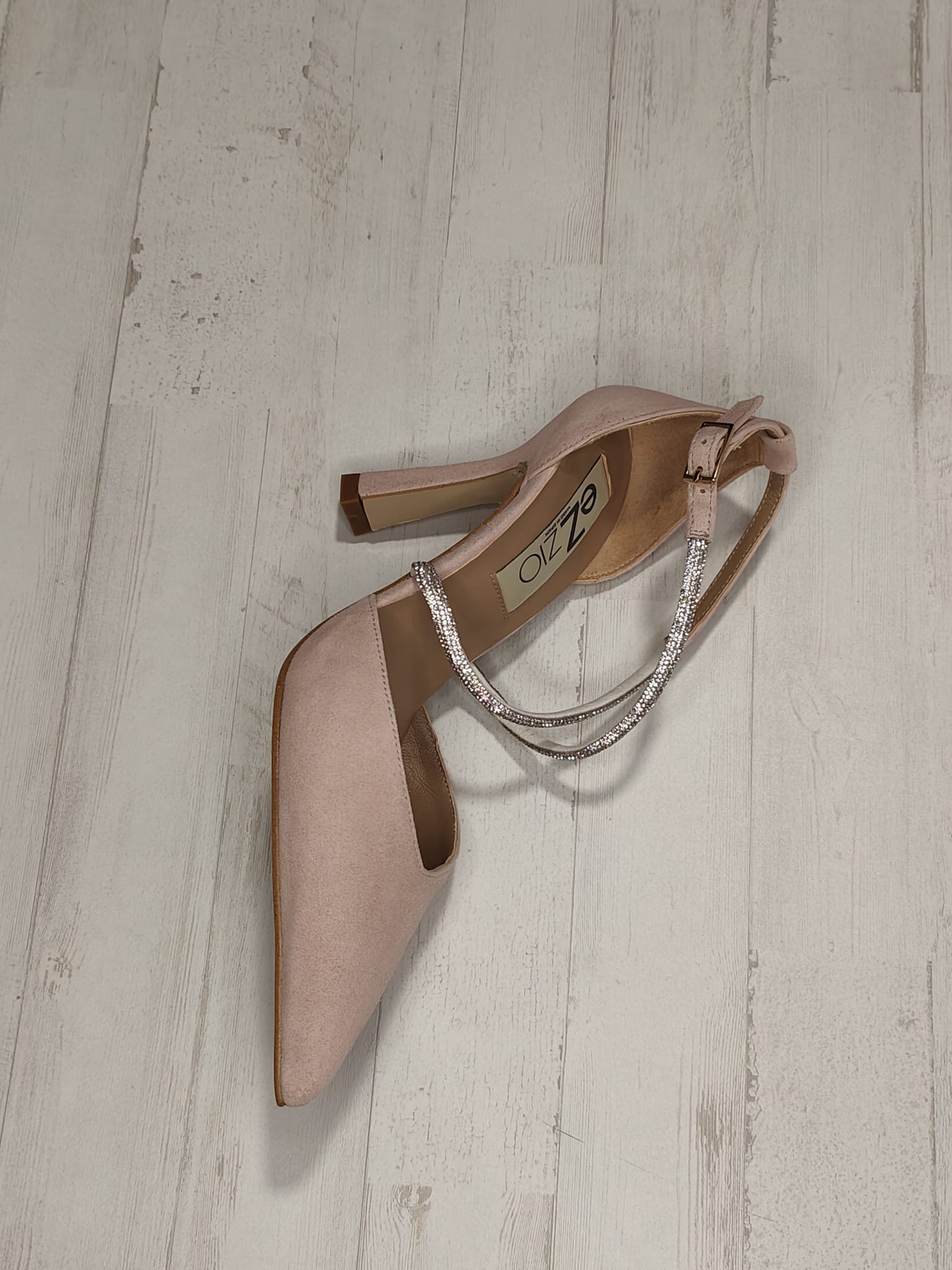 Zapato piel y cristales hecho en España Ezzio - Bolsos Tello